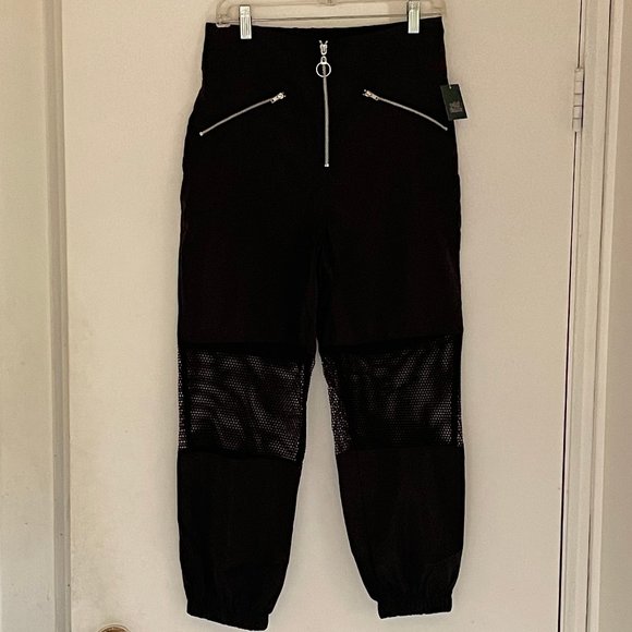 wild fable | Pants & Jumpsuits | Wild Fable Highrise Satin Joggers Mesh ...